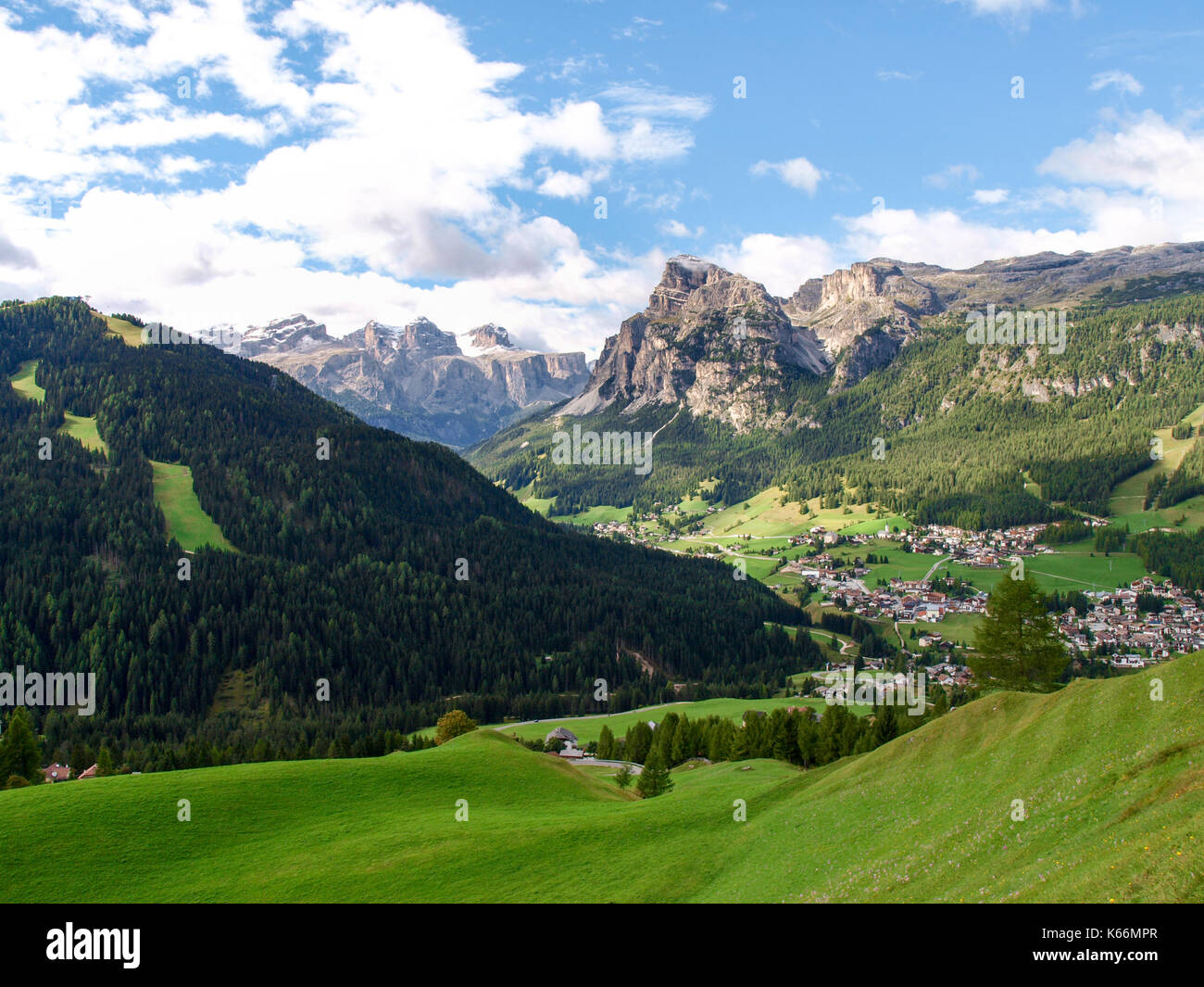 Dolomites, Italy: Nature and landscape of "Alta Badia" near "San ...