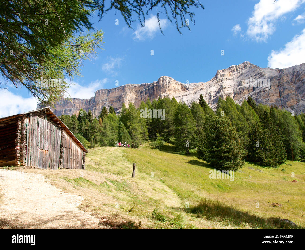 Dolomites, Italy: Nature and landscape of "Alta Badia" near "San ...