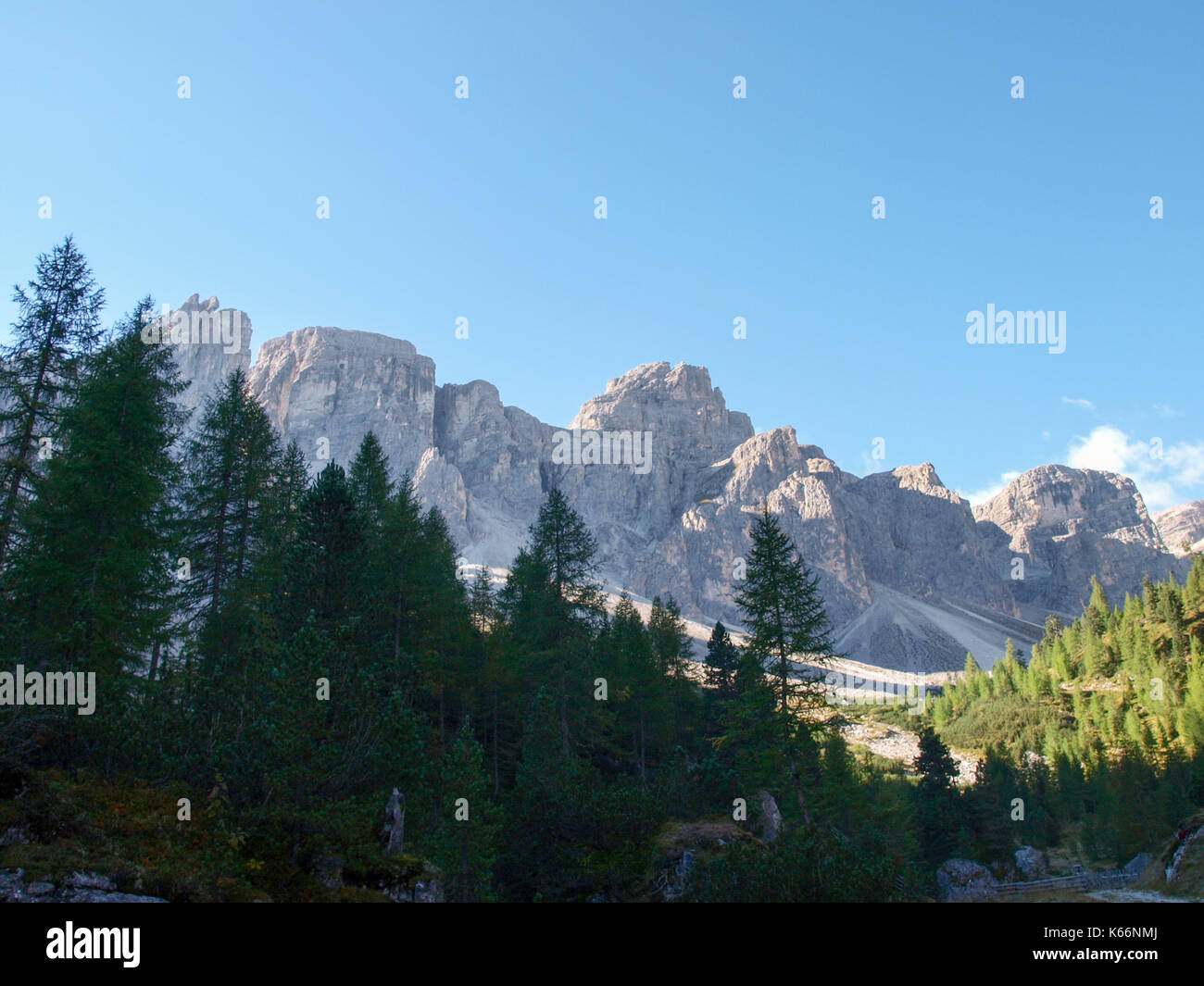 Dolomites, Italy: Nature and landscape of "Alta Badia" near "San ...