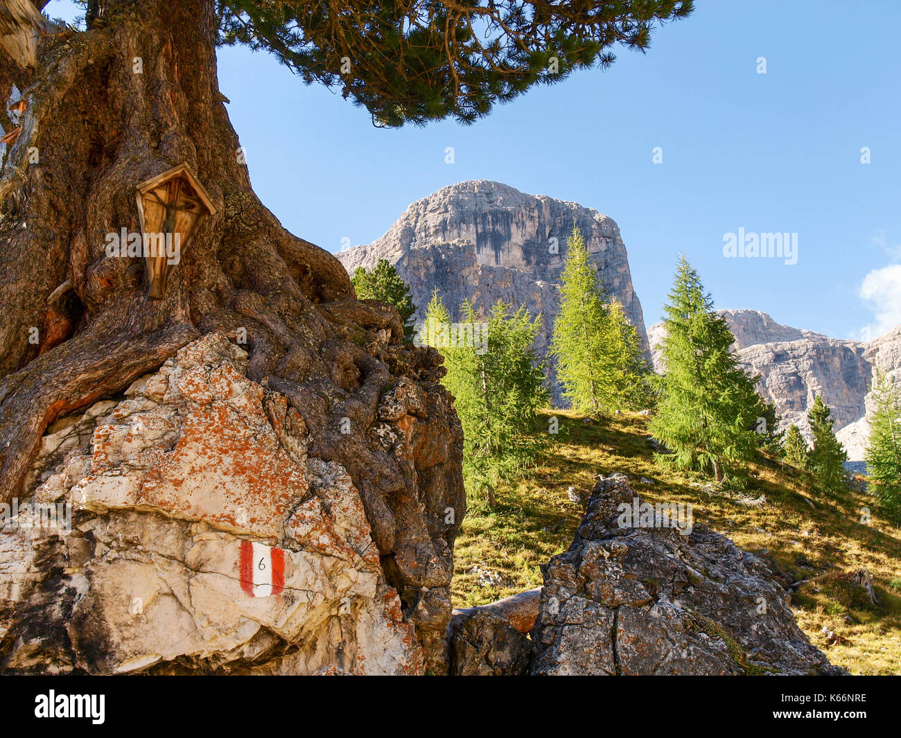 Dolomites, Italy: Nature and landscape of "Alta Badia" near "San ...