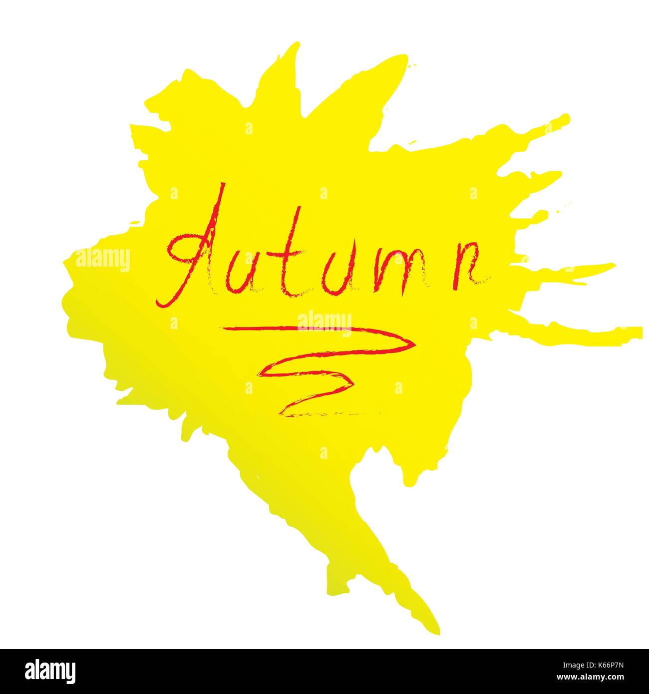 Autumn time quote poster Stock Vector Images - Alamy