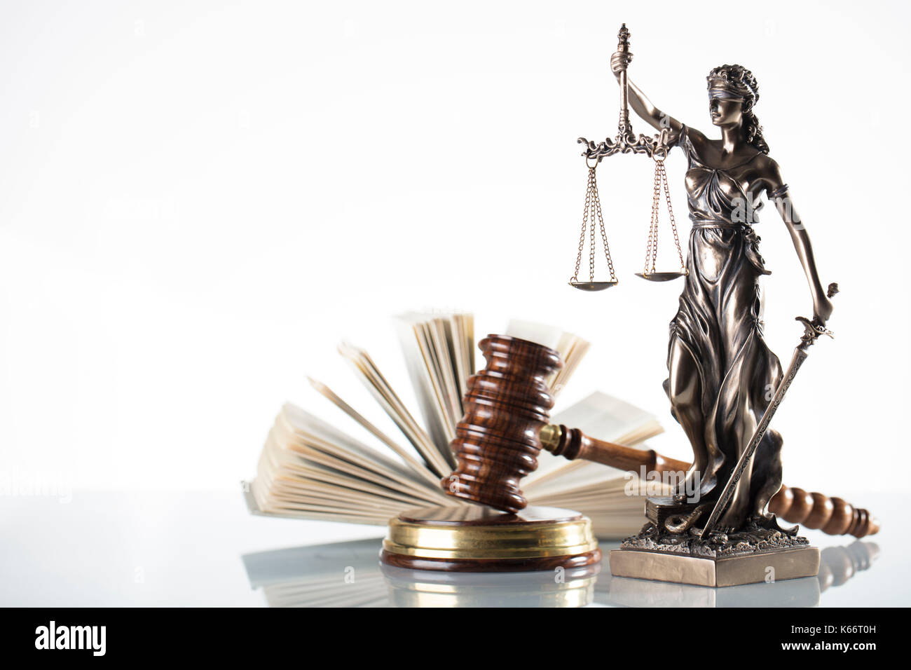 Law concept. Law symbols isolated Stock Photo - Alamy