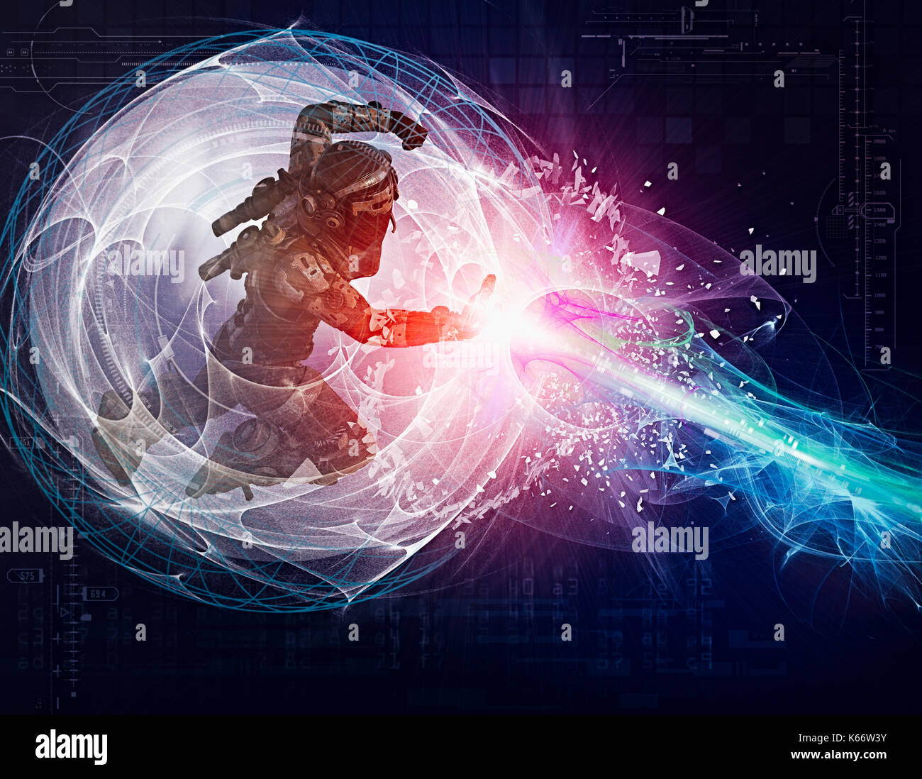 Futuristic army force hi-res stock photography and images - Alamy