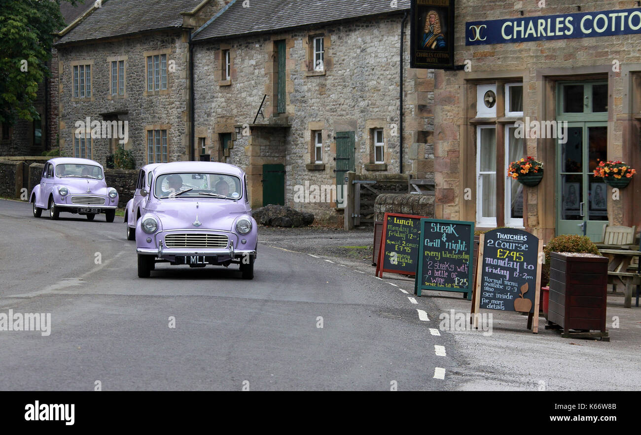 Commemorative Morris Minor Million special edition lilac cars driving ...