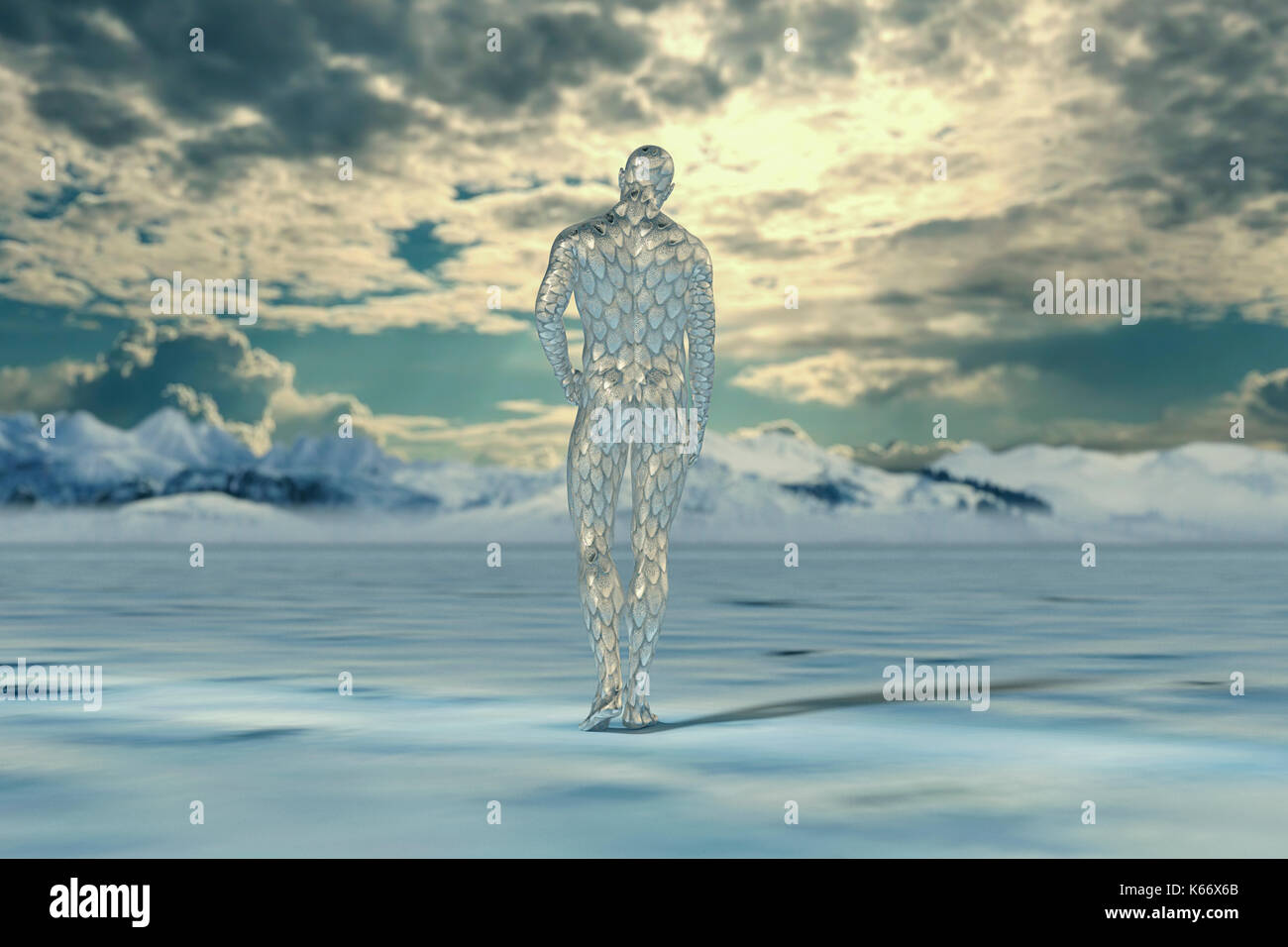 Young man stepping on scale hi-res stock photography and images - Alamy