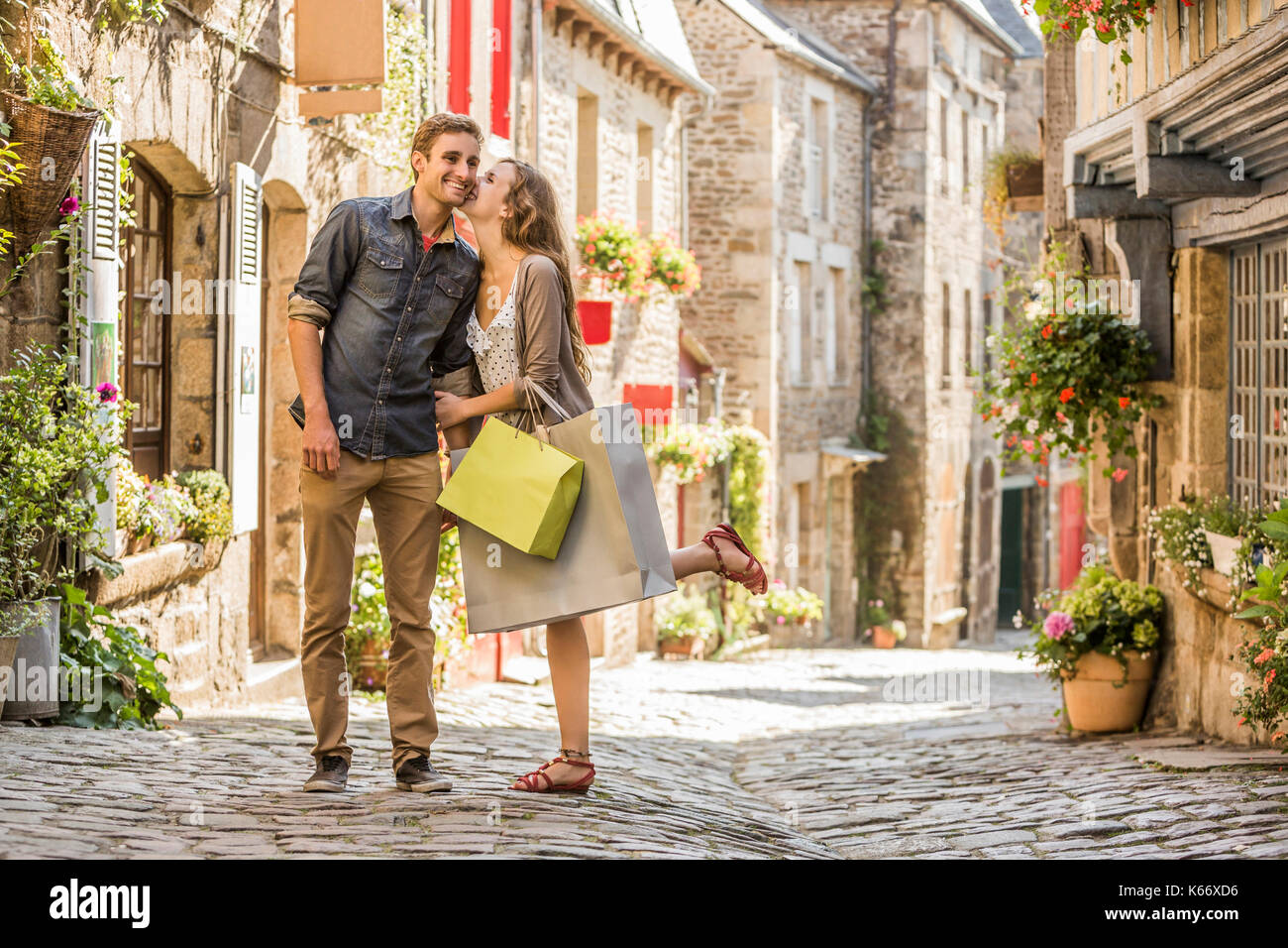 Two men french kissing hi-res stock photography and images - Alamy