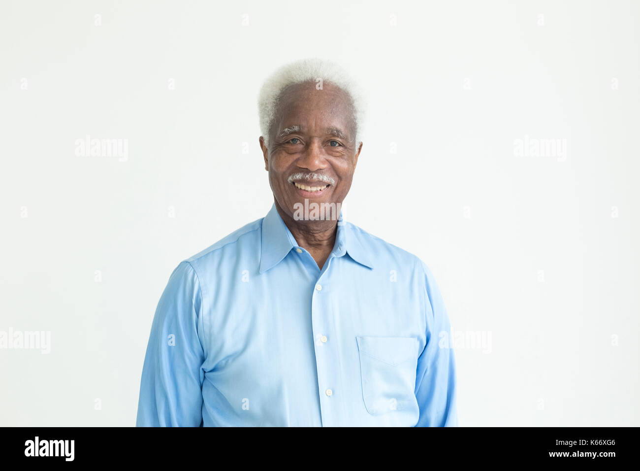 Portrait of smiling older Black man Stock Photo - Alamy