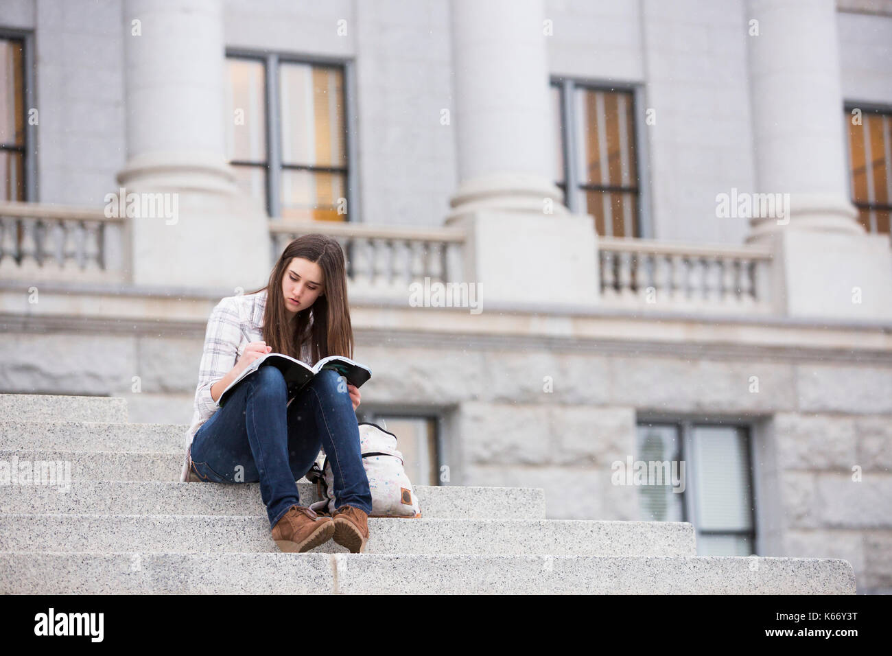 Staircase writing hi-res stock photography and images - Alamy