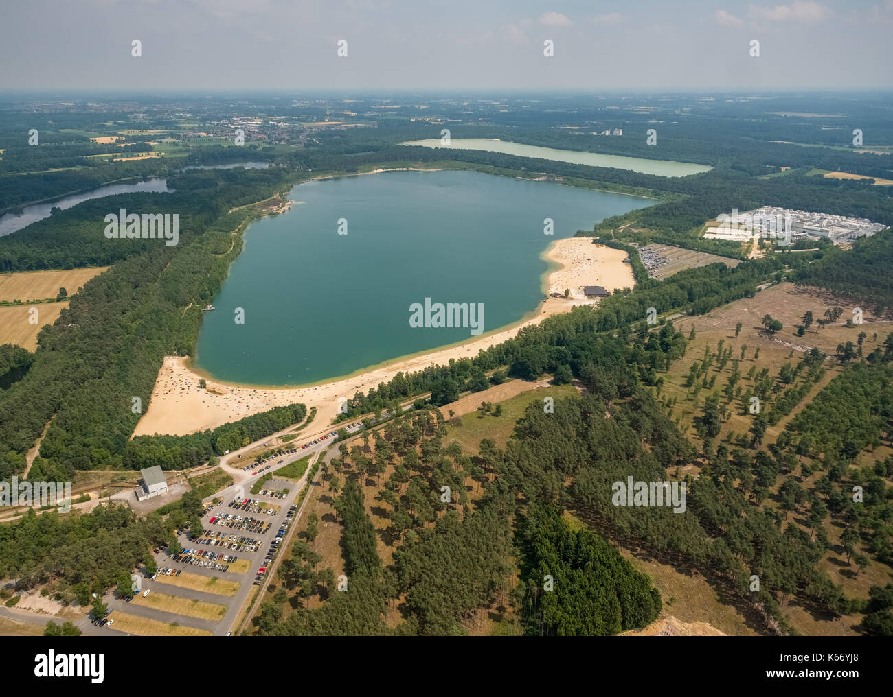 Germany, Europe, Haltern am See, aerial photo, aerial photo, aerial ...