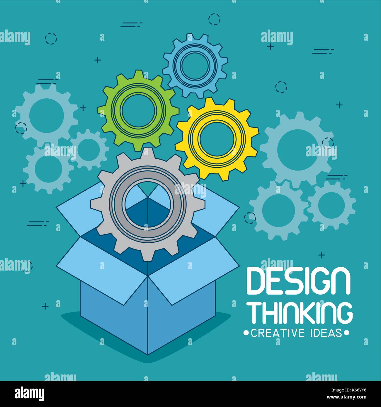 design thinking creative ideas concept Stock Vector Image & Art - Alamy