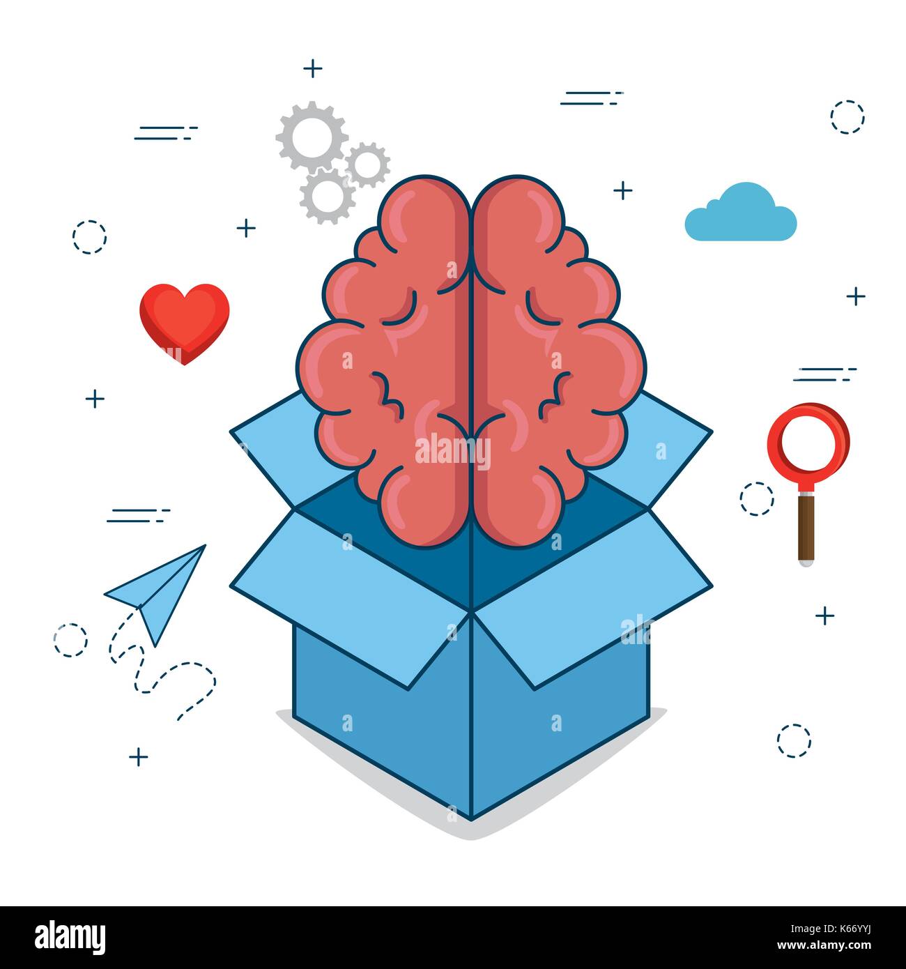 design thinking creative ideas concept Stock Vector Image & Art - Alamy