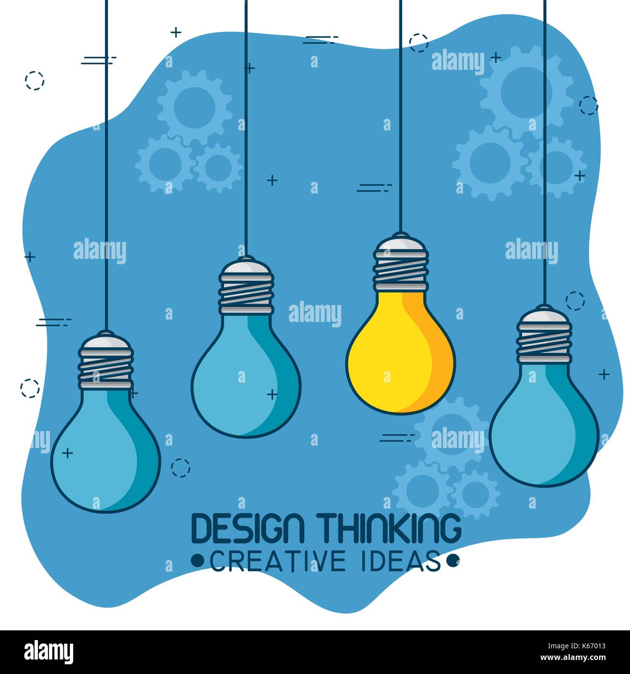 design thinking creative ideas concept Stock Vector Image & Art - Alamy