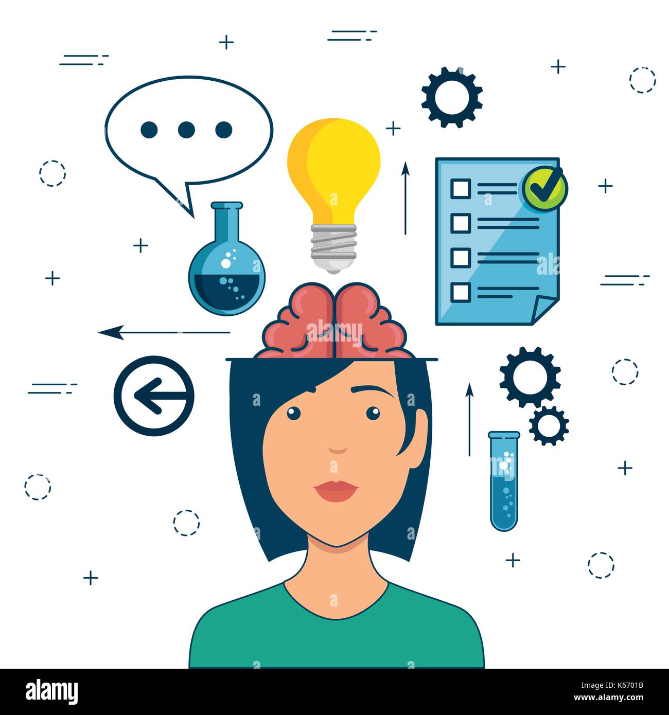 design thinking creative ideas concept Stock Vector Image & Art - Alamy