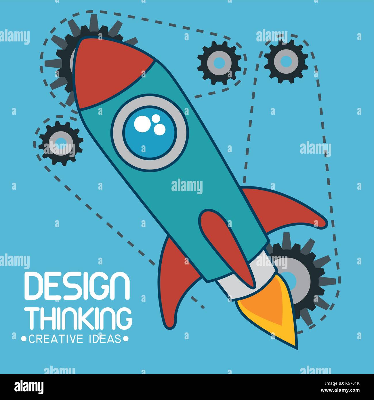 design thinking creative ideas concept Stock Vector Image & Art - Alamy