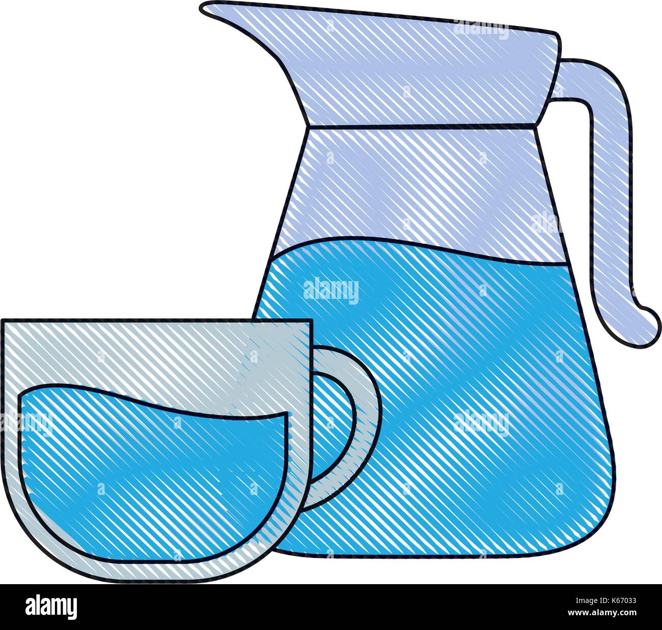 water pitcher icon Stock Vector Image & Art - Alamy