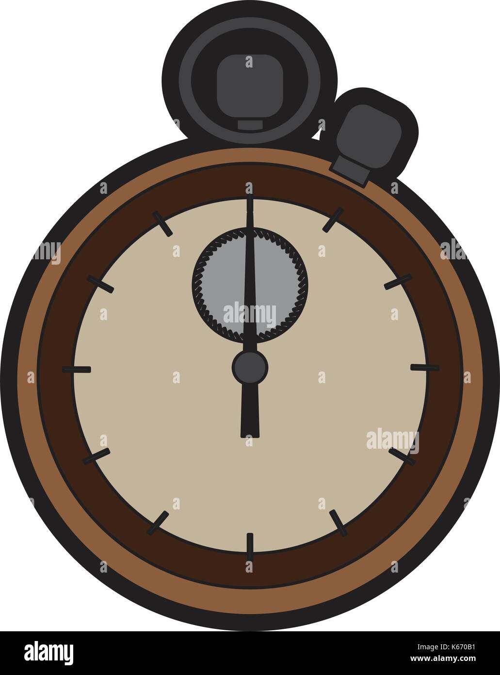 Isolated chronometer icon Stock Vector Image & Art - Alamy