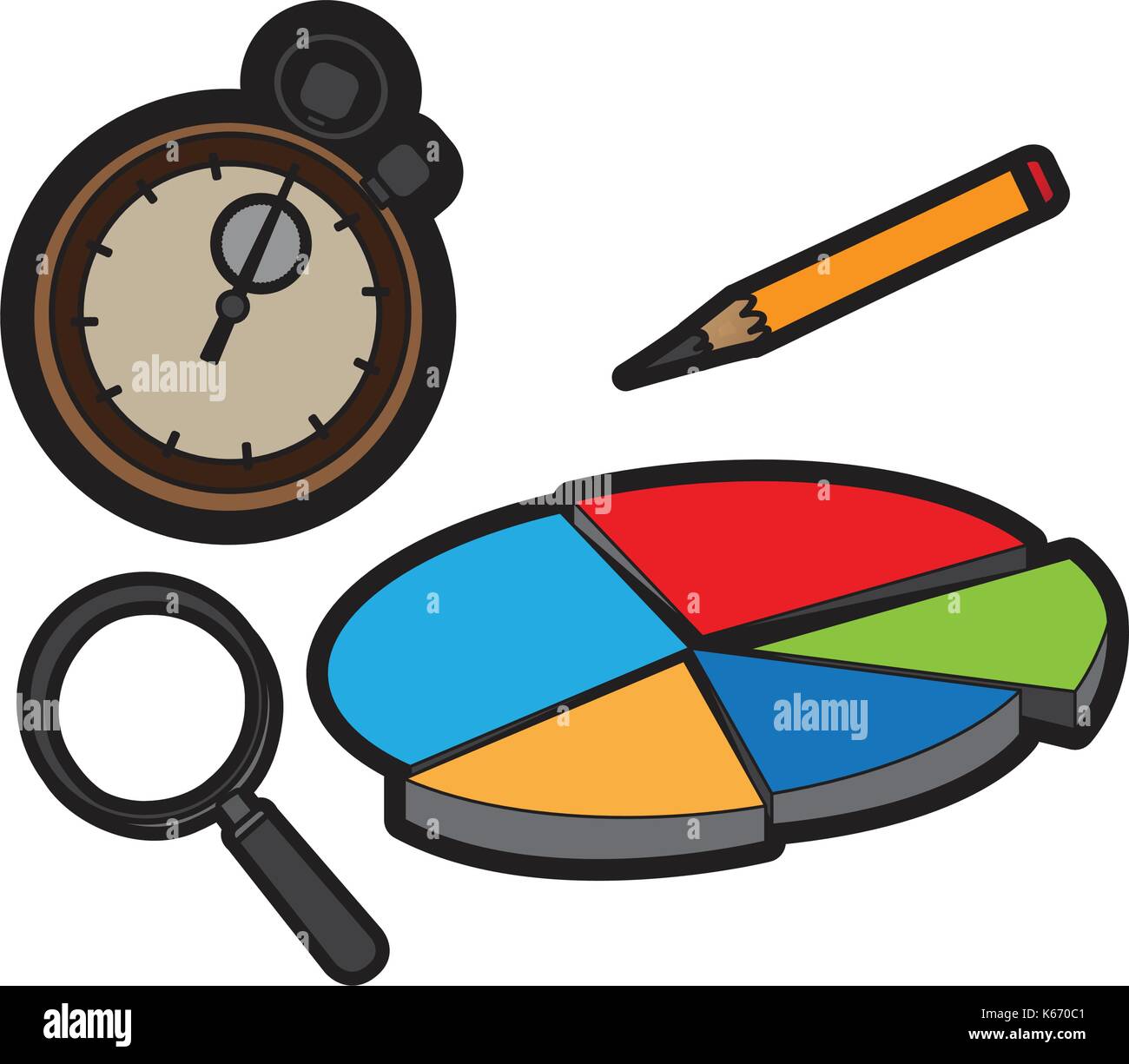 Set of business icons Stock Vector Image & Art - Alamy