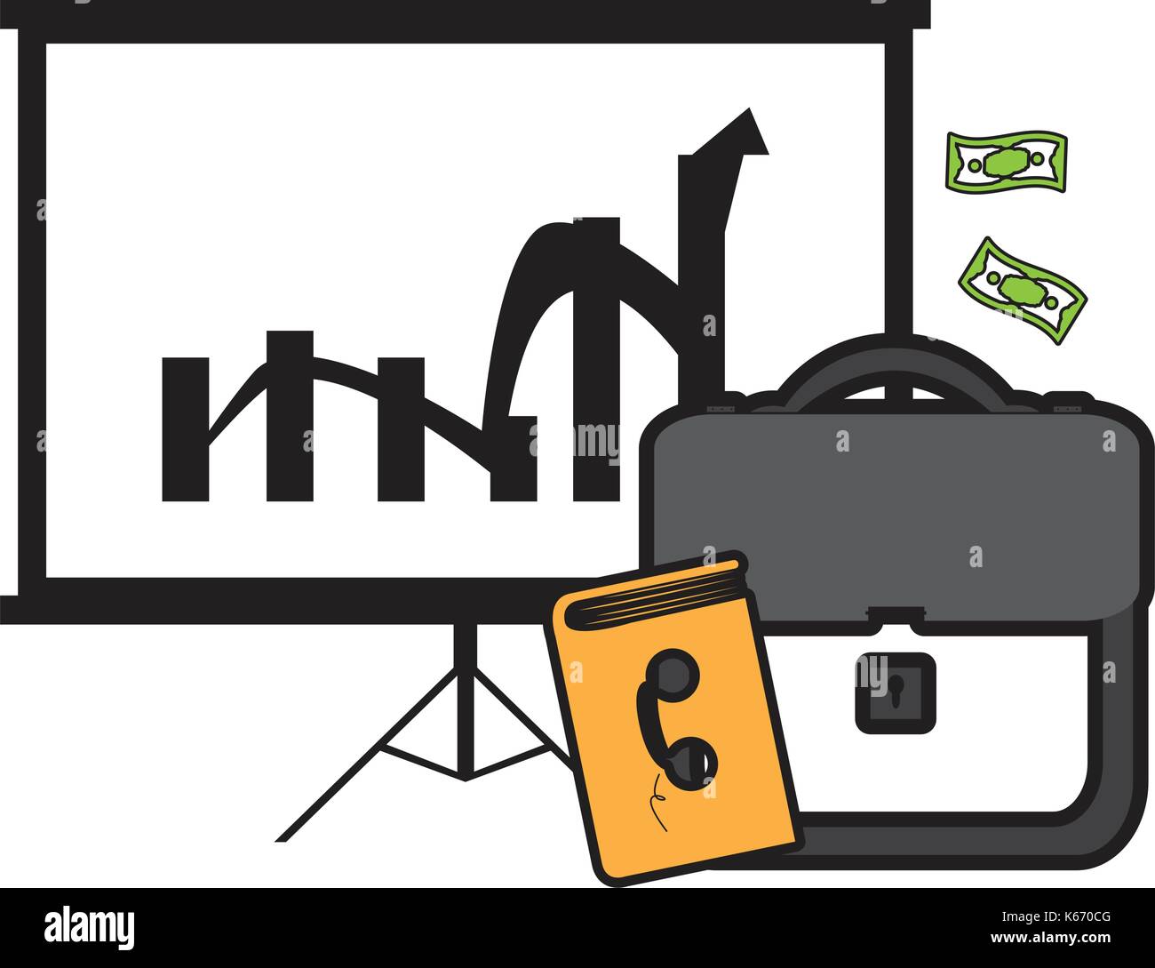 Set of business icons Stock Vector Image & Art - Alamy