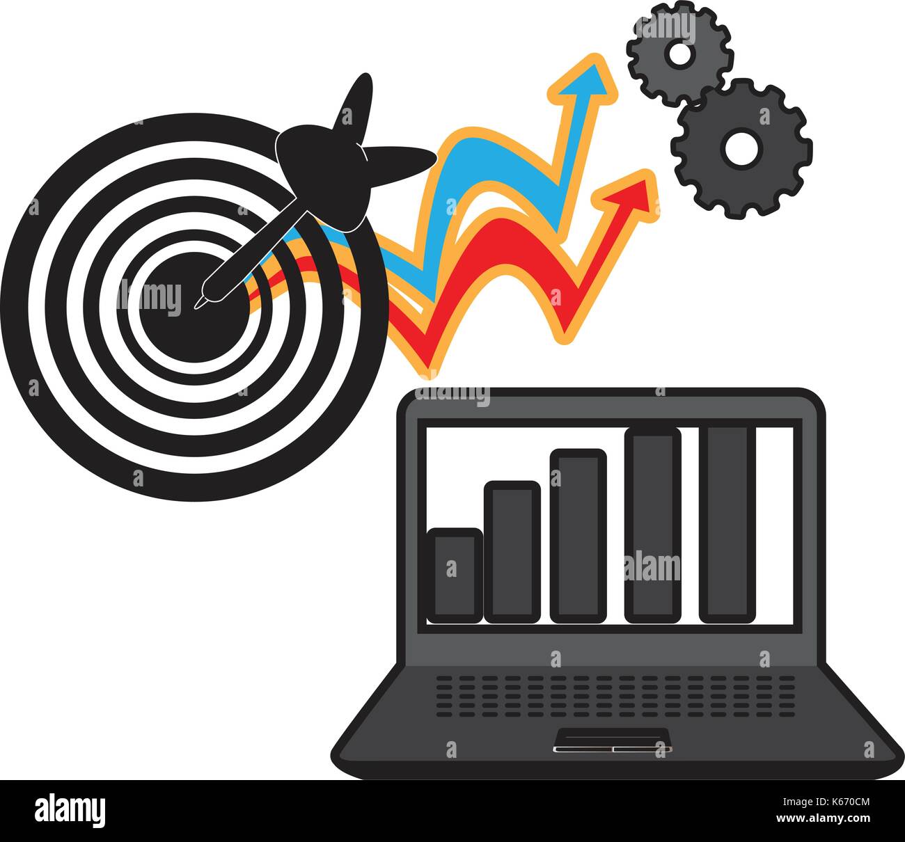 Set of business icons Stock Vector Image & Art - Alamy