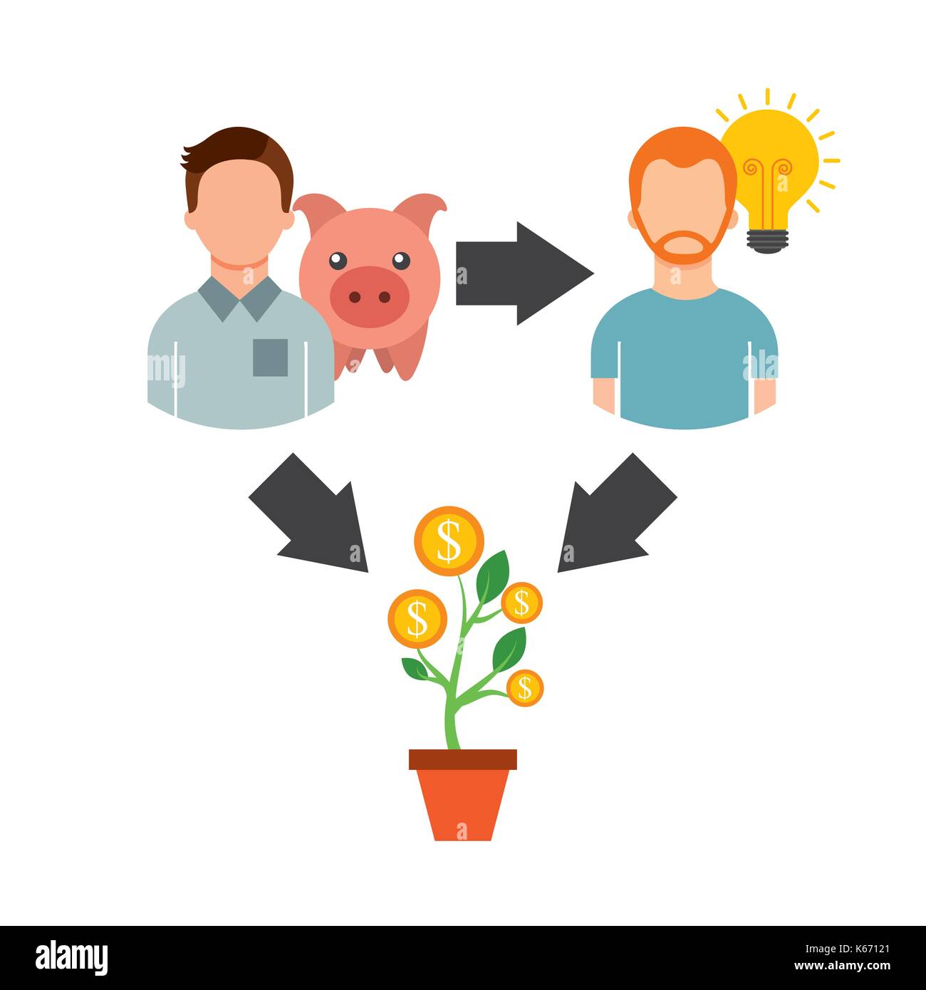 Grwoth Stock Vector Images - Alamy