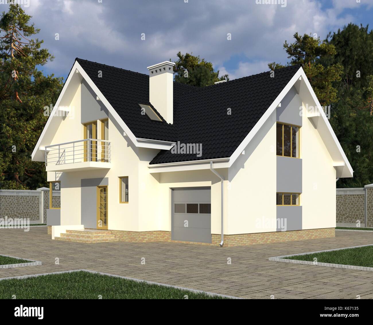 Render exterior hi-res stock photography and images - Alamy