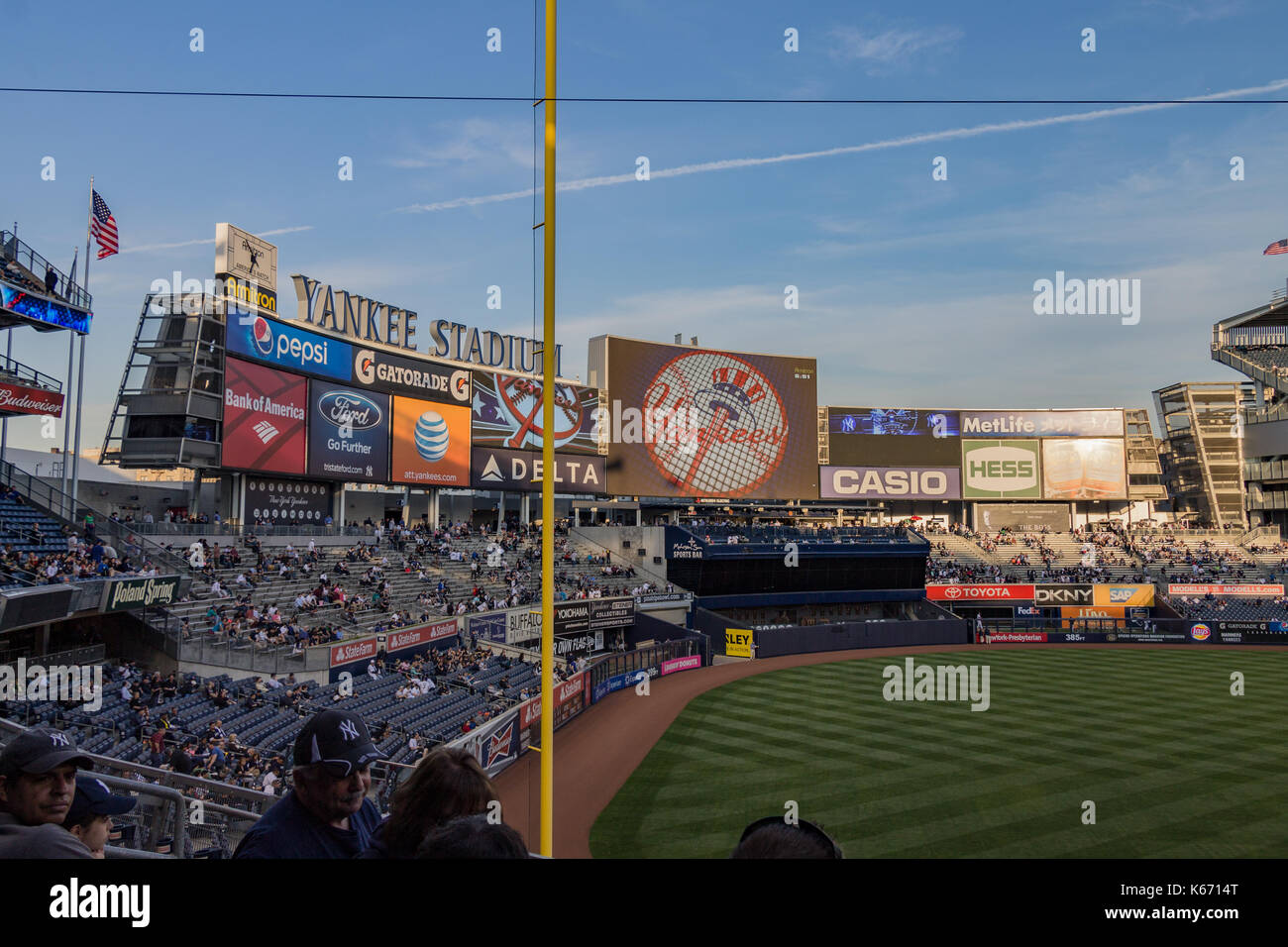 Yankees x Rockies 2014 Baseball New York City Stock Photo - Alamy