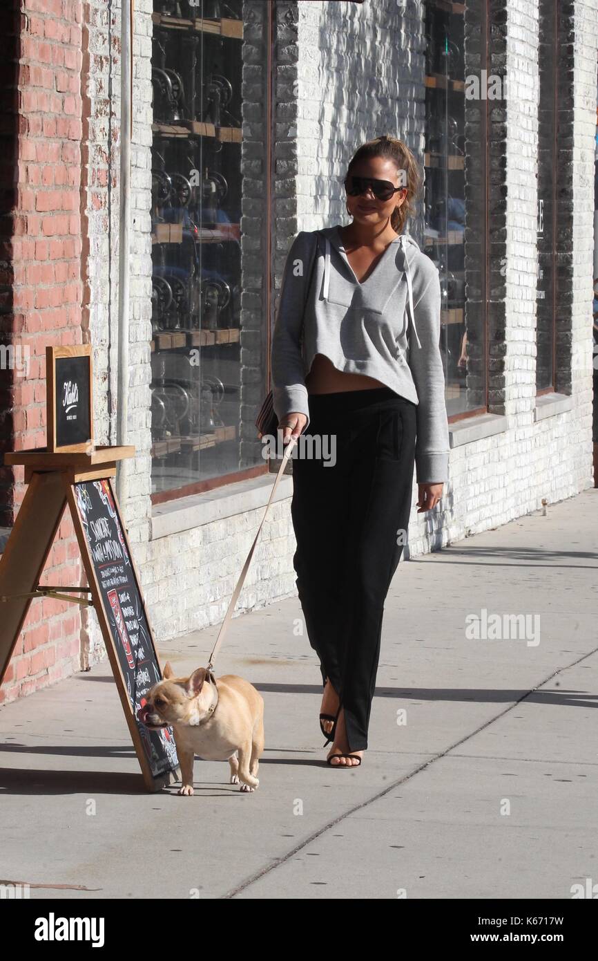 John Legend and Chrissy Teigen out and about Featuring: Chrissy Teigen ...