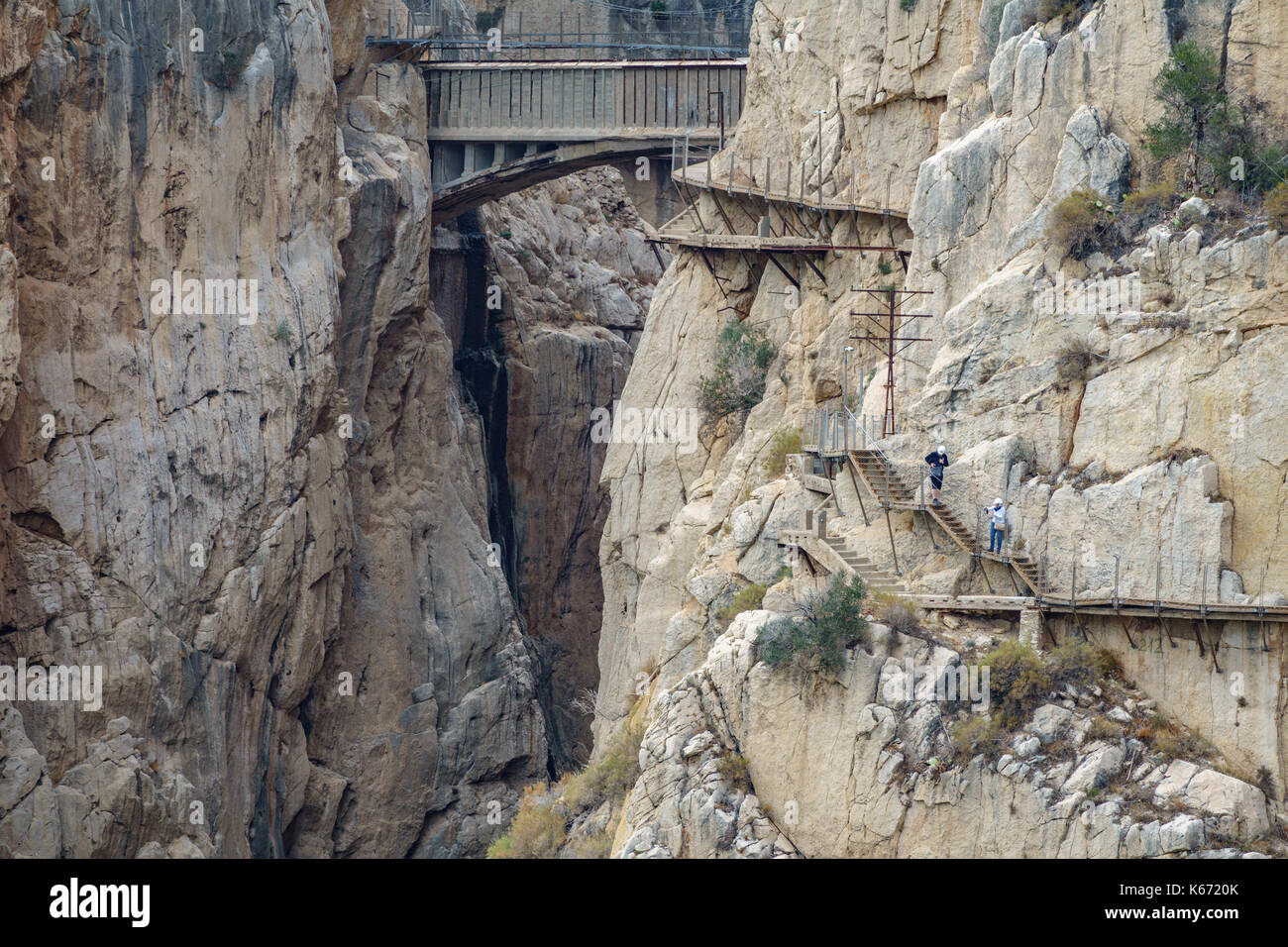 El caminito del rey bridge hi-res stock photography and images - Alamy