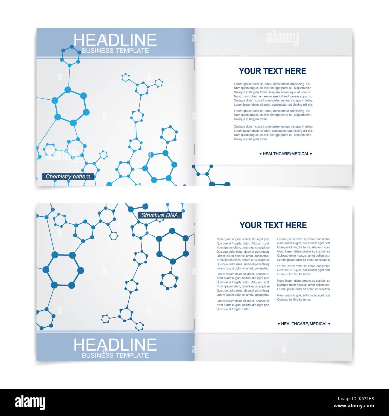 Templates for square brochure. Leaflet cover presentation. Business ...