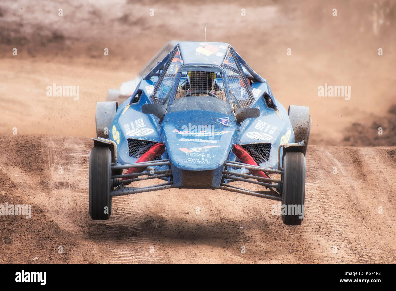 MAGGIORA, ITALY - SEPTEMBER 10, 2017: FIA European Autocross ...