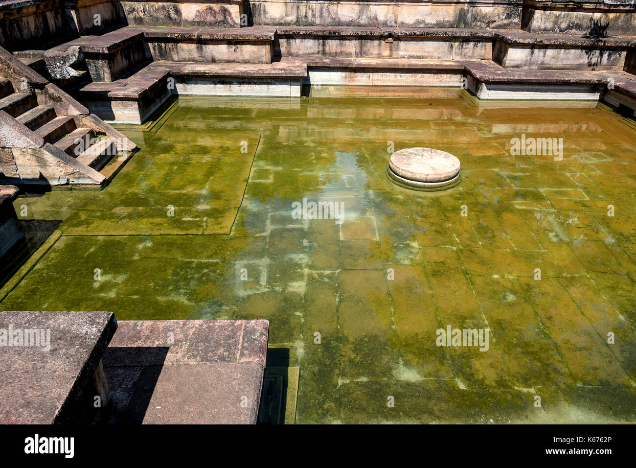 Ruins of Kumara Pokuna in Polonnaruwa Stock Photo - Alamy