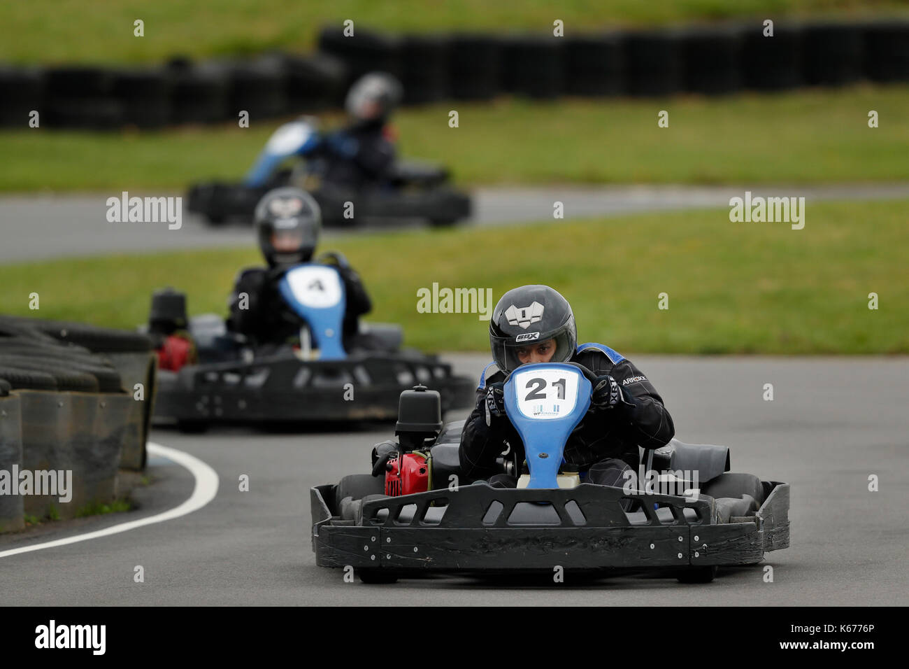 Adults race Thunderkarts, 13bhp / 390 cc race chassis karts. The karts ...