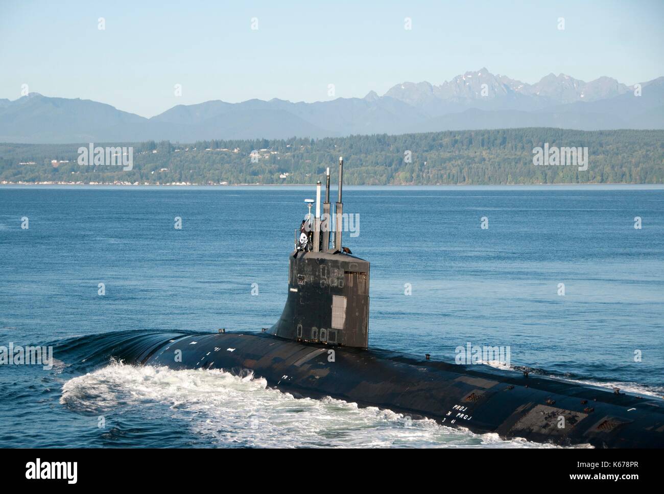 The Seawolf-class fast-attack submarine USS Jimmy Carter (SSN 23 Stock ...