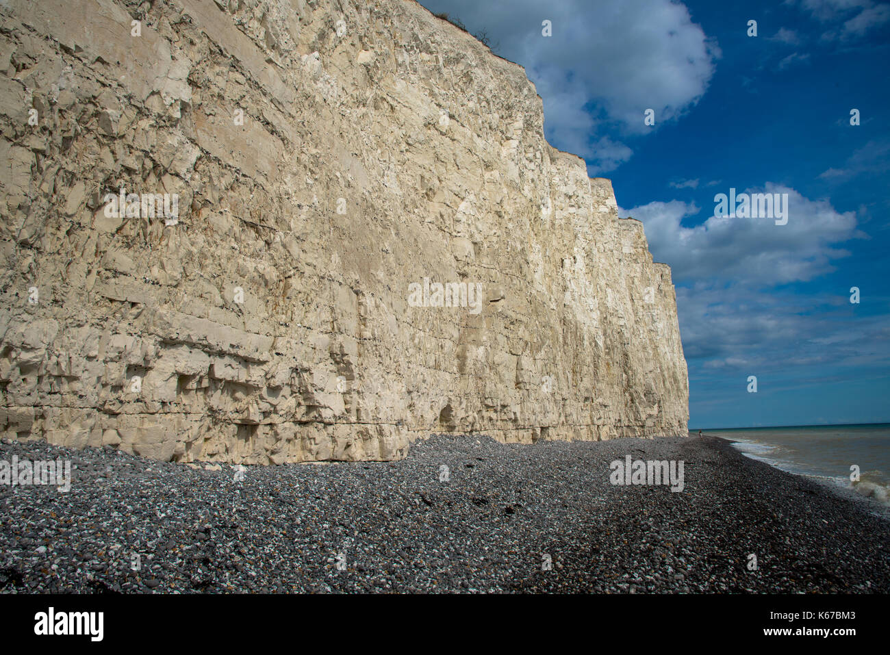 cliff coast with Seven Sisters in Sussex, England Stock Photo - Alamy