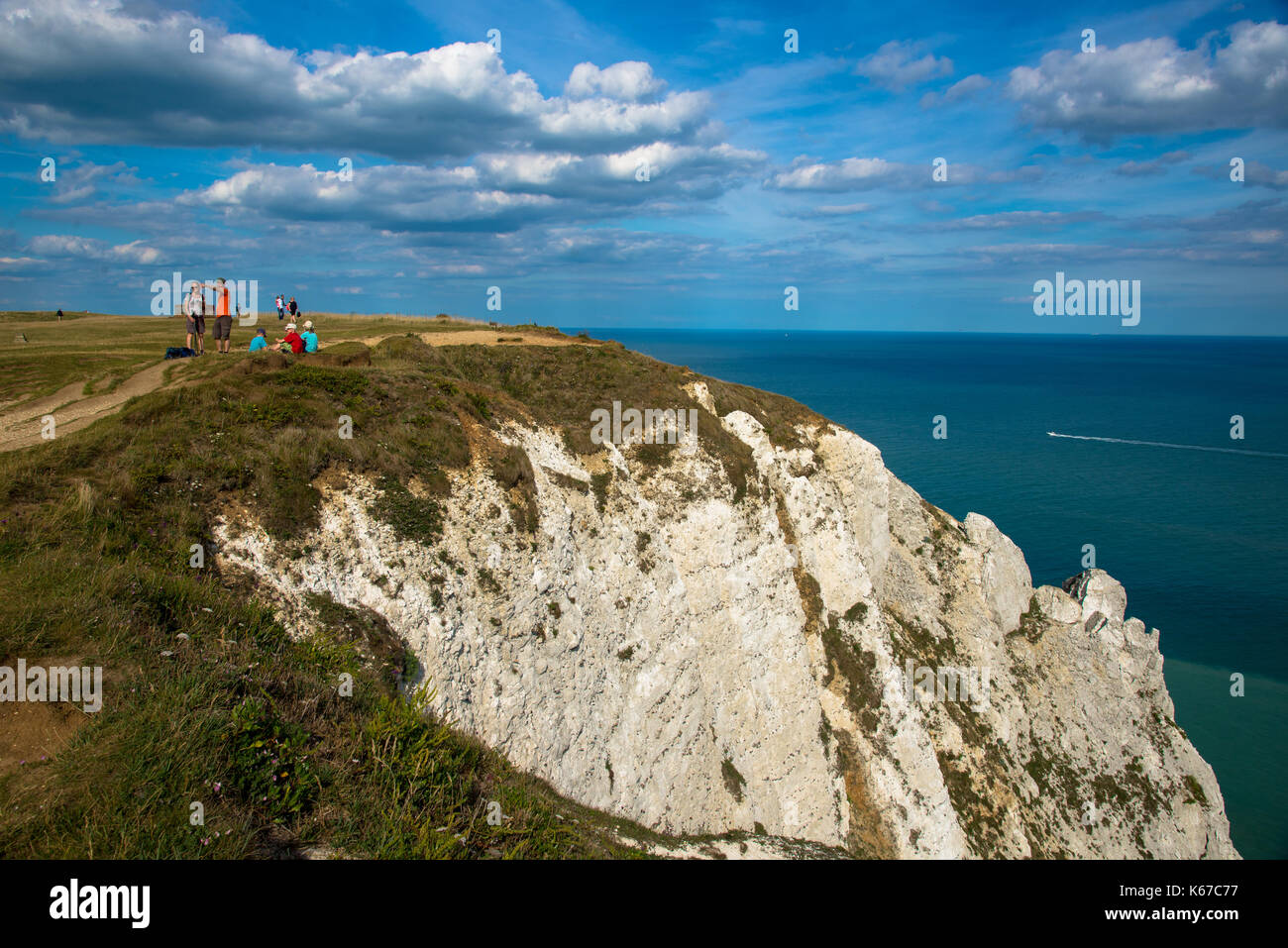 cliff coast with Seven Sisters in Sussex, England Stock Photo - Alamy