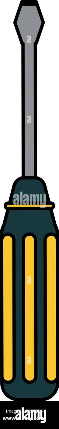 Screwdrivers toolbox Stock Vector Images - Alamy