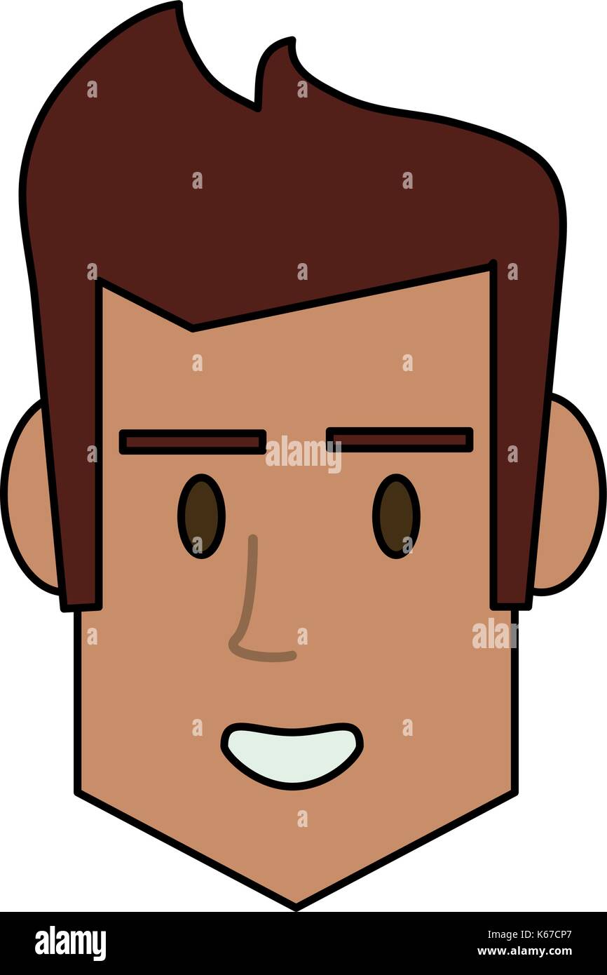 happy handsome man icon image Stock Vector Image & Art - Alamy