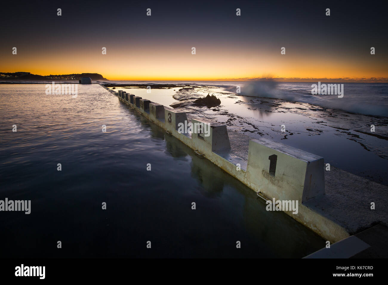 Newcastle Australia Baths High Resolution Stock Photography and Images ...