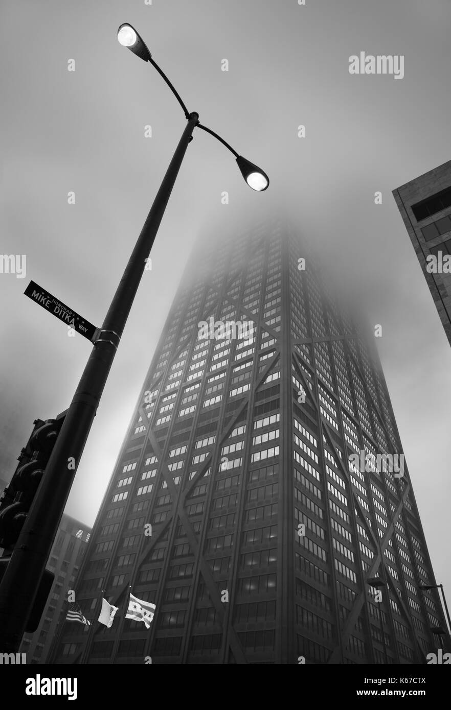 John hancock center tower hi-res stock photography and images - Alamy