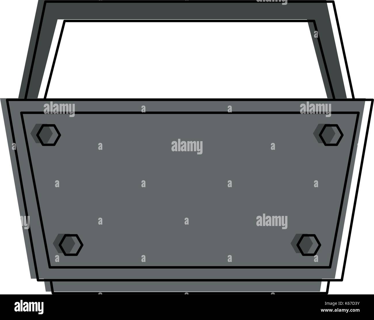 empty toolbox tool icon image Stock Vector Image & Art - Alamy