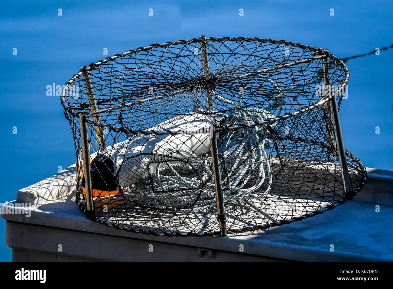 Equipment for crab fishing hi-res stock photography and images - Alamy