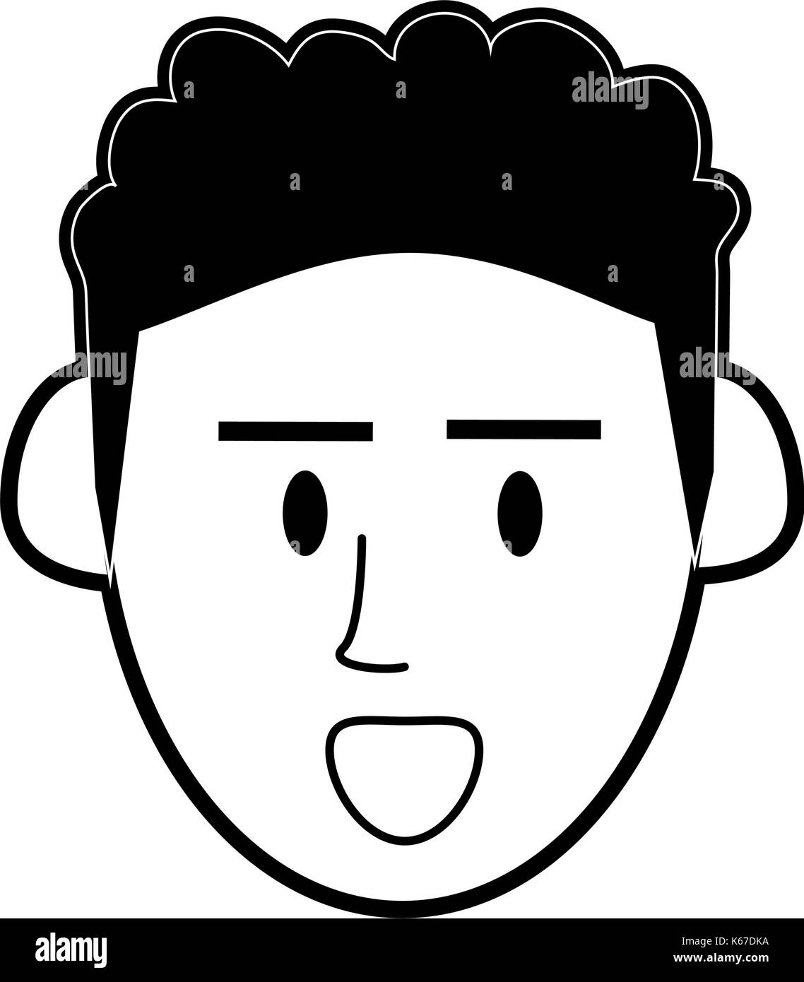 happy man icon image Stock Vector Image & Art - Alamy