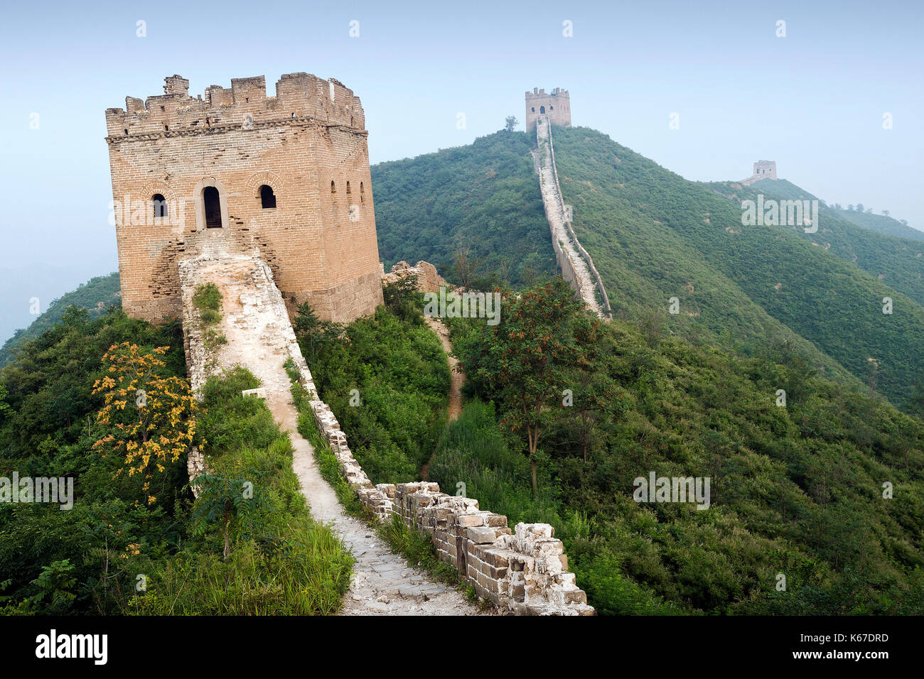 Great Wall of China, Luanping, Hebei, China Stock Photo - Alamy