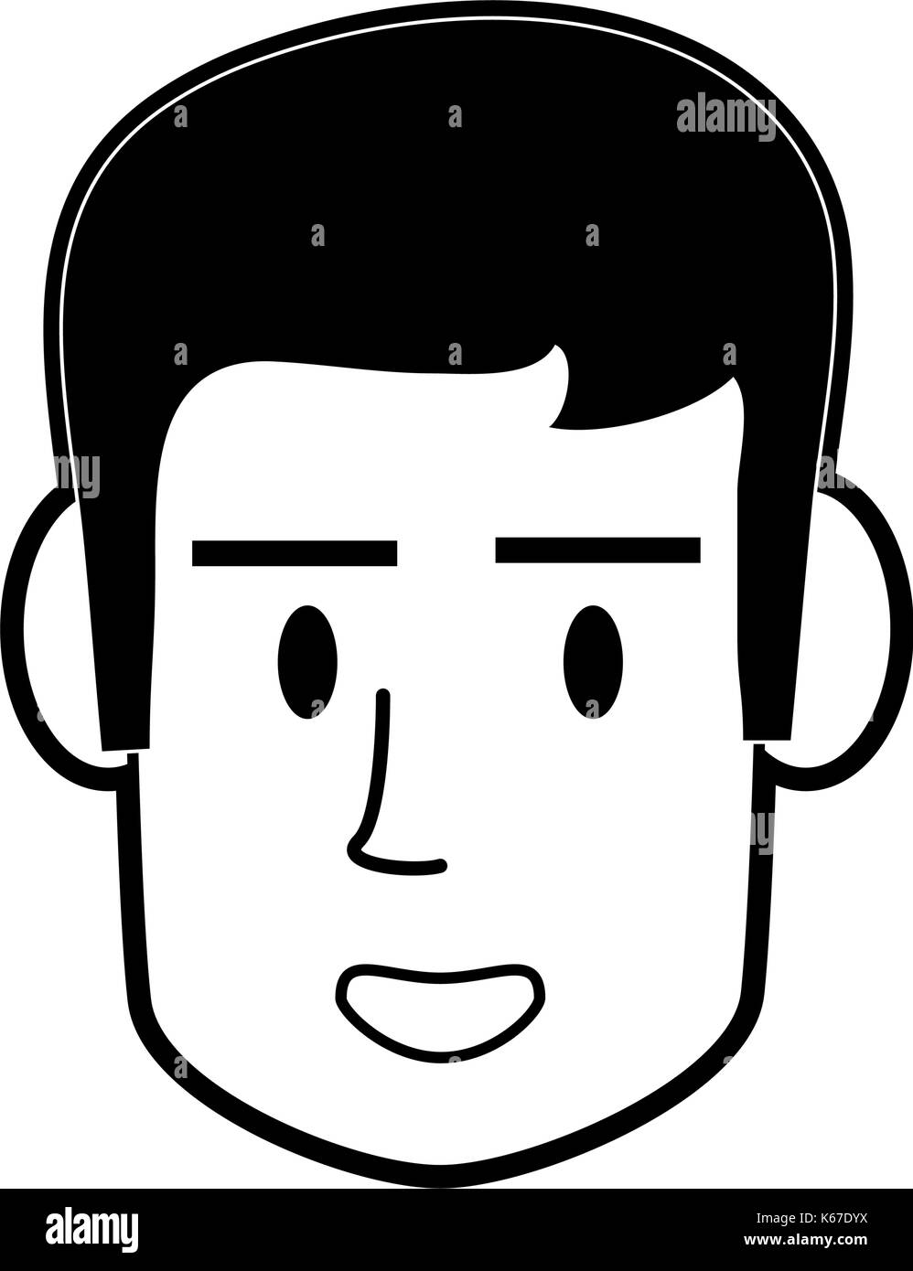 happy man icon image Stock Vector Image & Art - Alamy