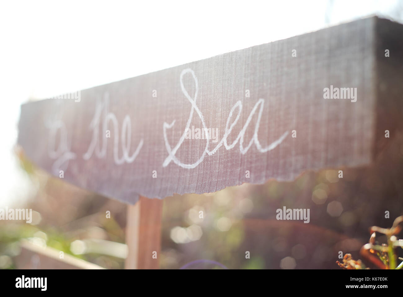 Direction sign sea hi-res stock photography and images - Alamy