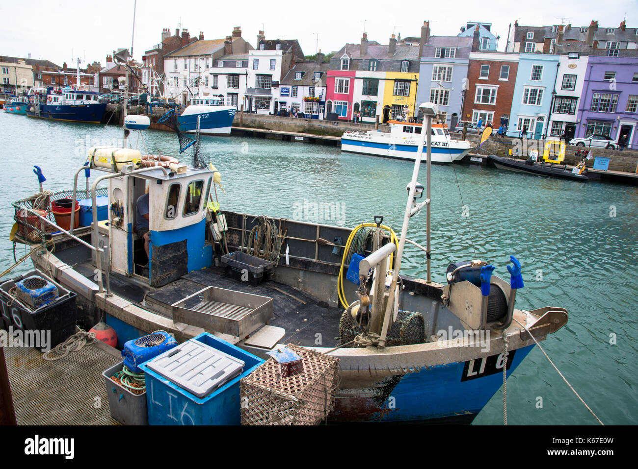 Beautiful english harbour hi-res stock photography and images - Alamy