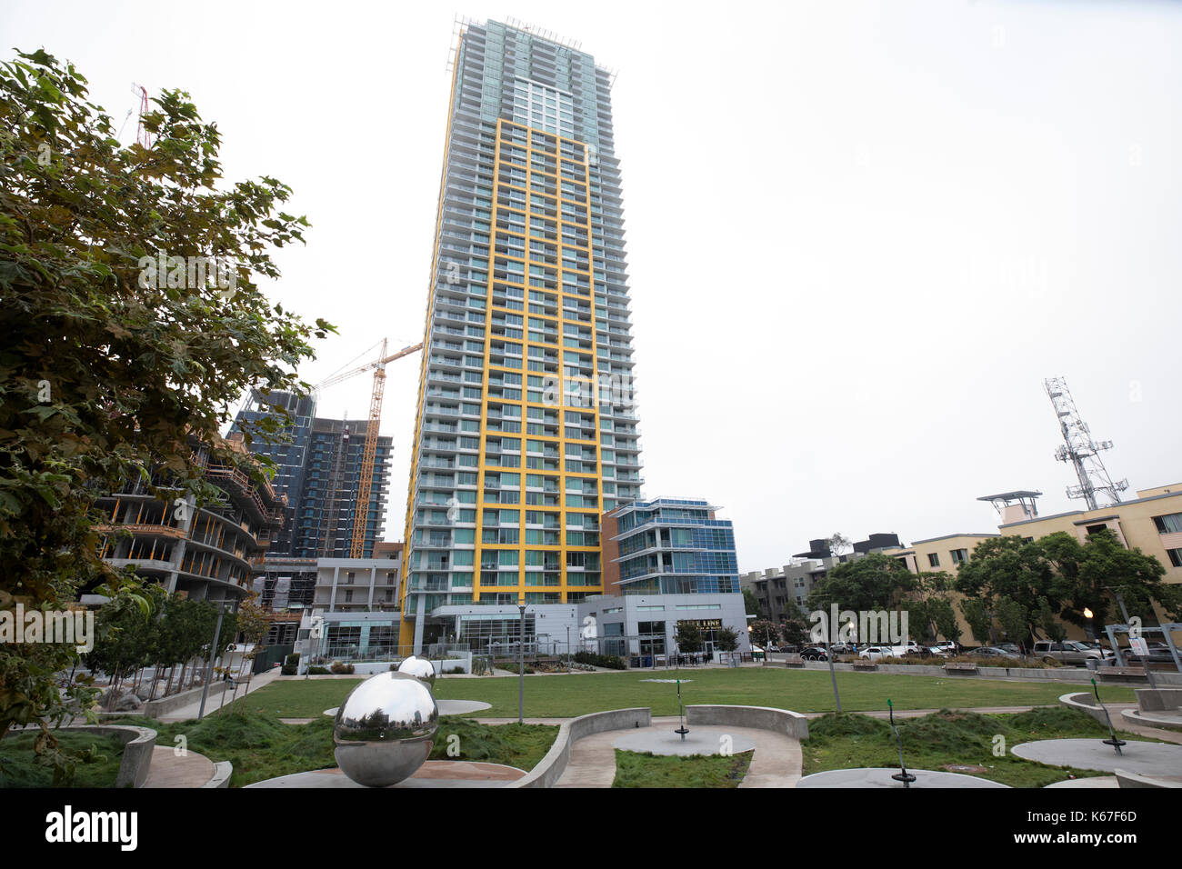 Fault Line Park in San Diego Stock Photo - Alamy