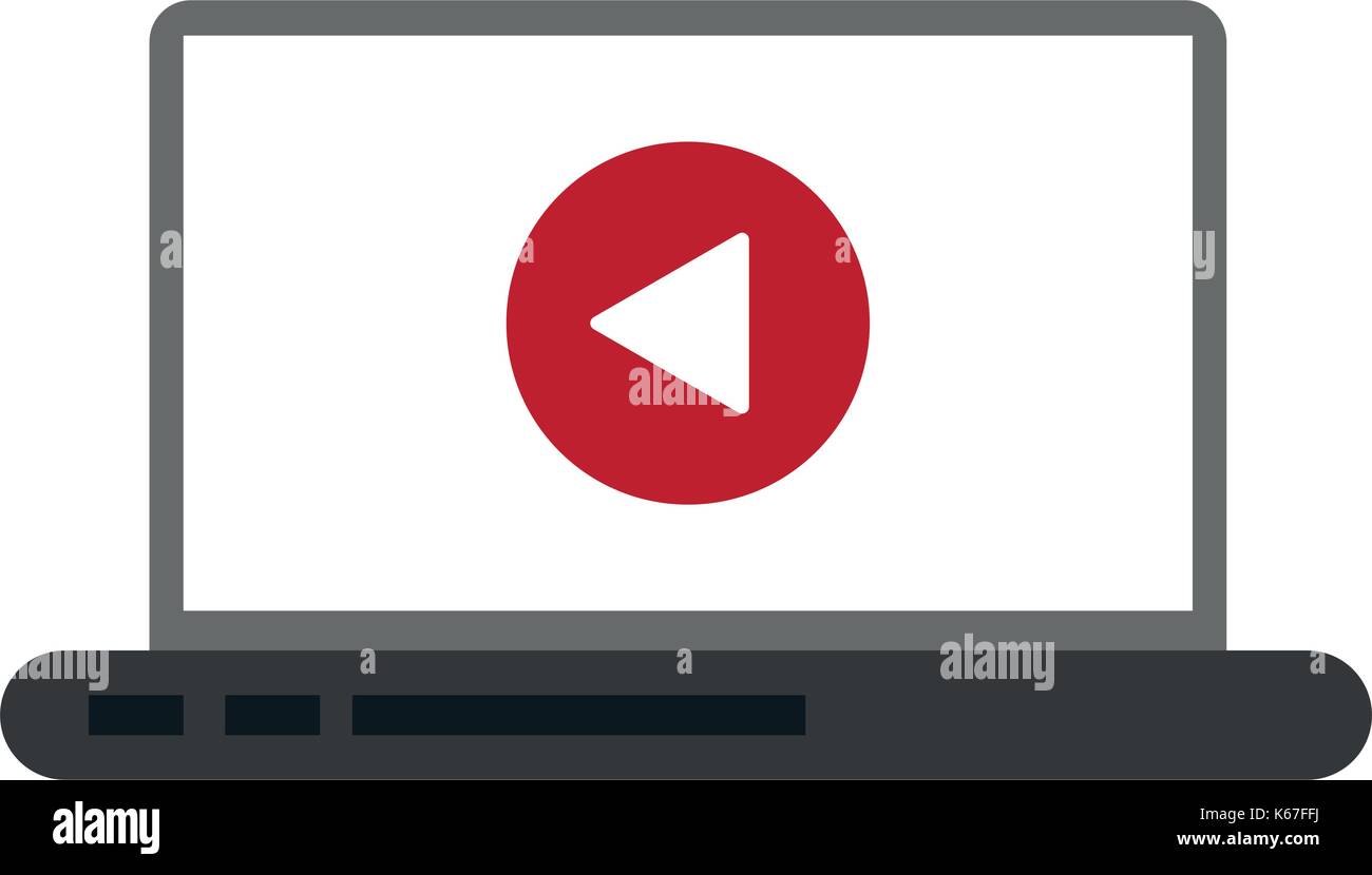 Image laptop software on Stock Vector Images - Alamy