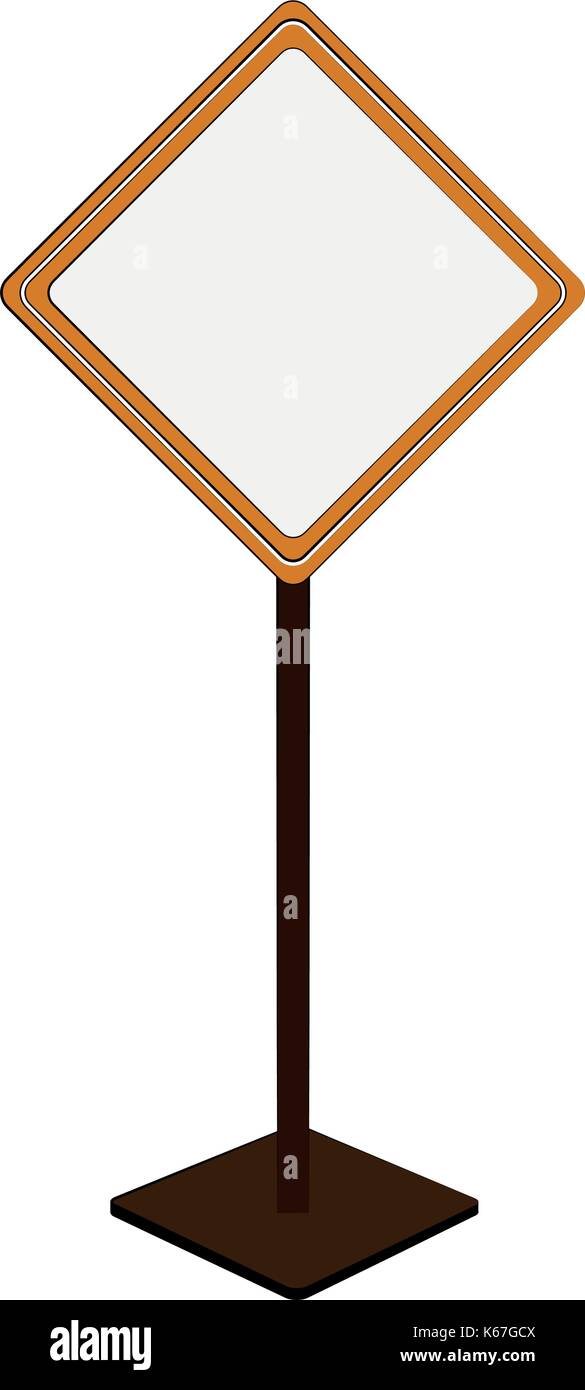 blank road sign icon image Stock Vector Image & Art - Alamy