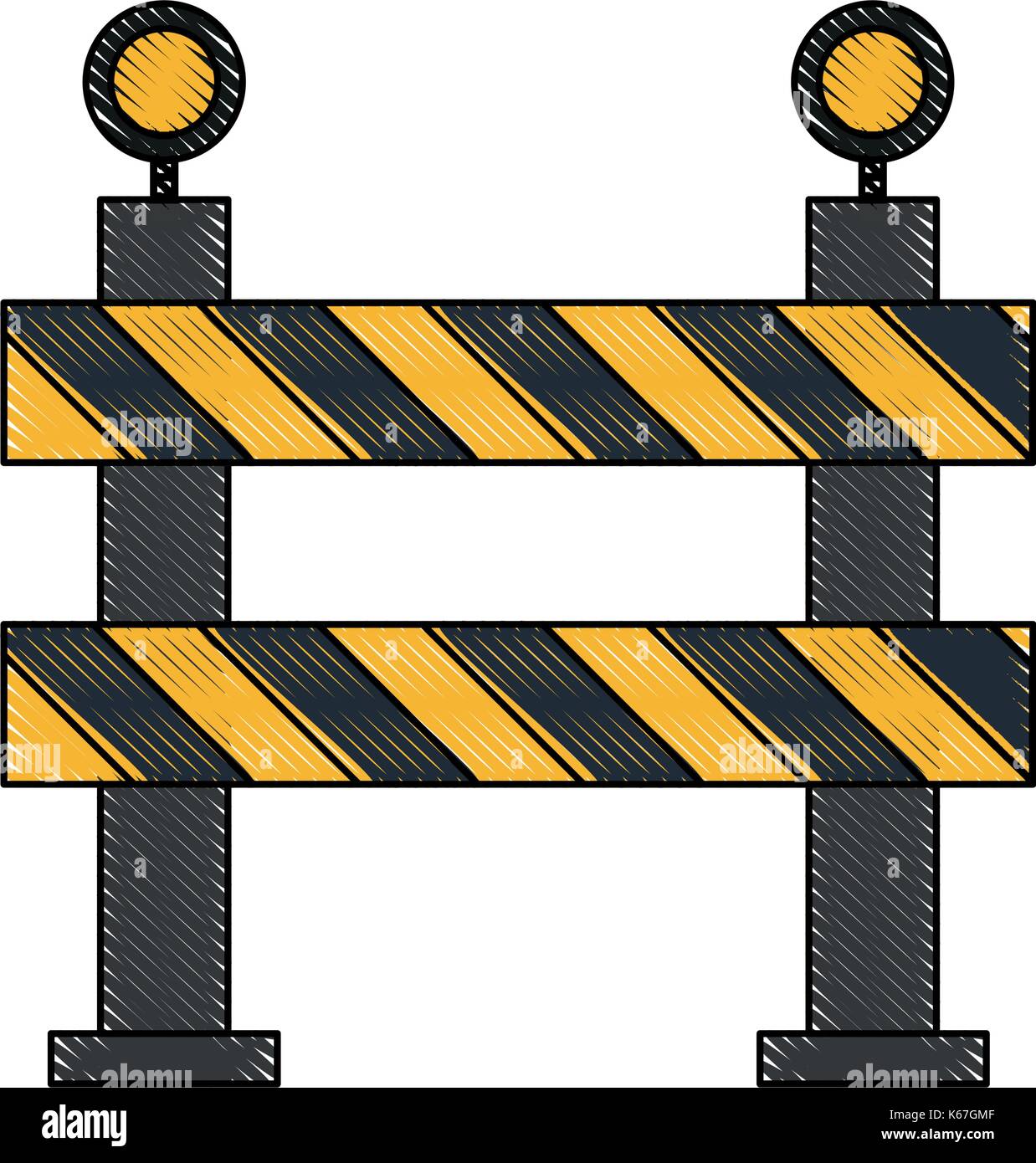 roadblock road safety icon image Stock Vector Image & Art - Alamy